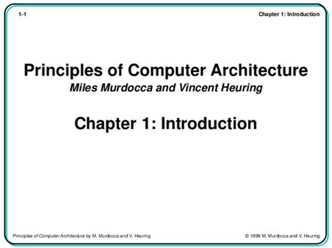 Pdf Csc 215 Computer Architecture