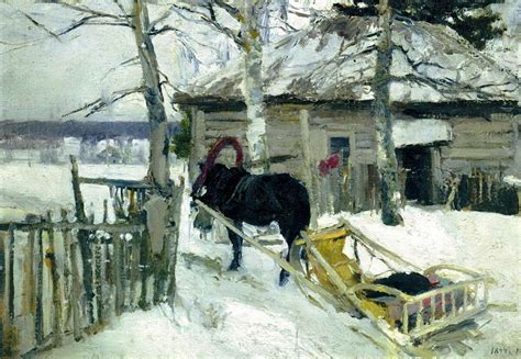 Зимние пейзажи русских художников Kolybanov — Livejournal