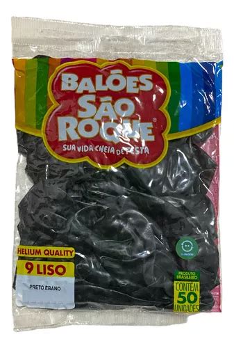Bexiga Balão Liso São Roque 9 Polegadas 50 Unidades MercadoLivre