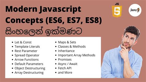 Learn In One Video Modern Javascript Quick Guide For Busy Developers
