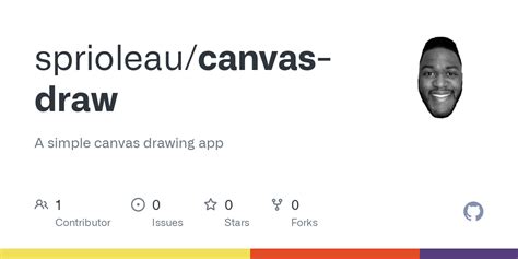 GitHub Sprioleau Canvas Draw A Simple Canvas Drawing App