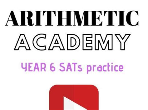 Year 6 Arithmetic Paper Guided Revision Great For Intervention Or Home