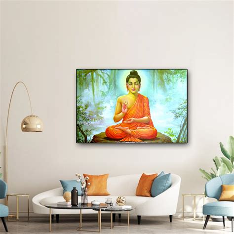 Tranh Phật Giáo Treo Tường Ép Gỗ 0003 Xưởng In Album ảnh Cưới Printpro