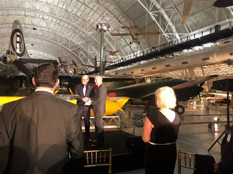 Awards Night At The Udvar Hazy Smithsonian Murray Munro