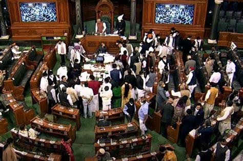 Both Houses Of Parliament Adjourned Amid Uproar Over Lakhimpur Killings