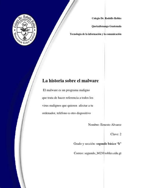 Historia Del Malware Pdf