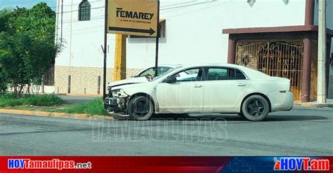 Hoy Tamaulipas Tamaulipas Patrulla De Estatales Choca Vehiculo