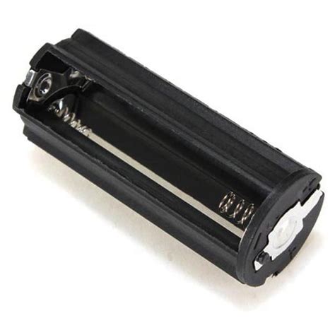 3xaaa Cylindrical Battery Holder Black Adapter Tube Case Not Corrode