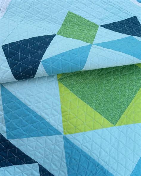 Triangle Grid Quilting Tutorial Homemade Emily Jane