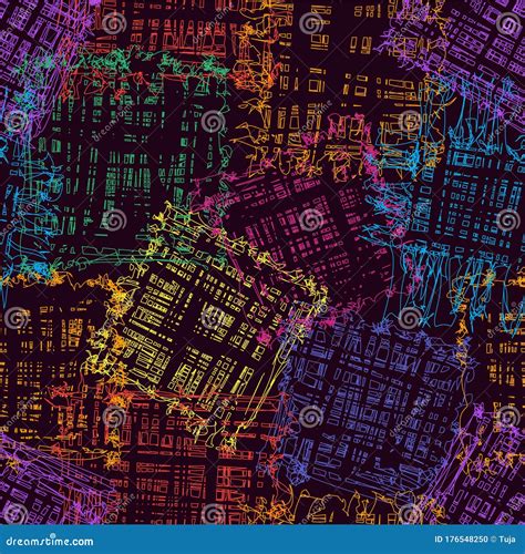 Grid Square Graph Line Full Page On Black Paper Background Paper Grid