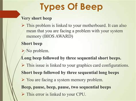 Beep Sound Ppt