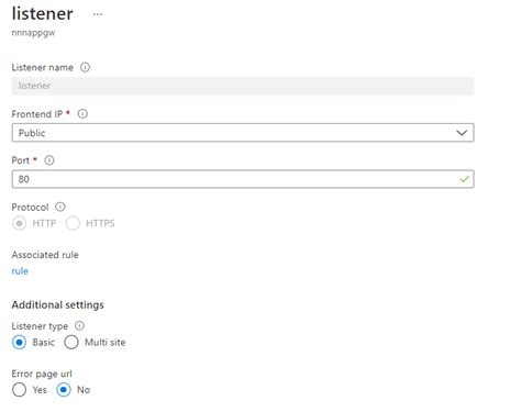 Azure Container Group Behind Application Gateway With Public Ip Stack