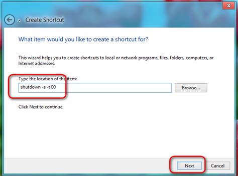 Windows 8 Create A Shortcut For Shutdown And Restart