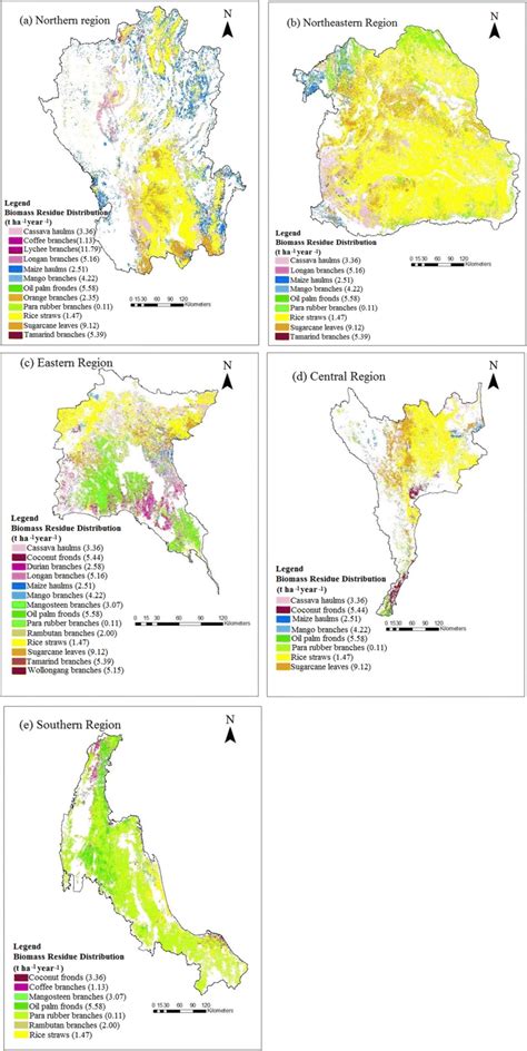 Ae Spatial Distribution Of The Crop Residue Availability Per Download Scientific Diagram