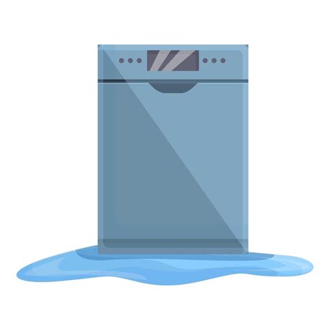 Vector De Dibujos Animados De Icono De Electrodoméstico Cocina
