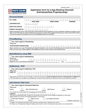 Hdfc Dd Form Fill And Sign Printable Template Online