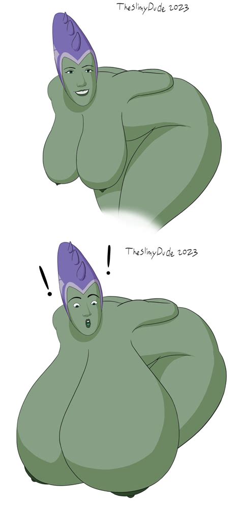 Rule 34 Bent Over Breast Expansion Female Inflation Nude Ratchet And