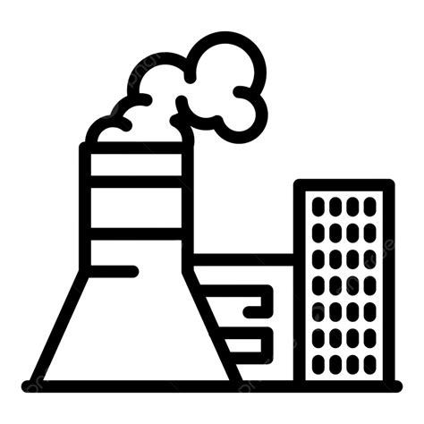 石炭火力発電所のアイコンイラスト画像とpngフリー素材透過の無料ダウンロード Pngtree