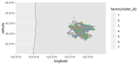 R Plot Choropleth From Dataframe Containing Coordinateszip Code And