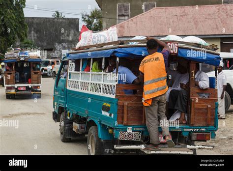 Africa Tanzania Zanzibar Pemba Island Chake Chake Conductor
