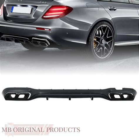 CKM Car Design 1 Ckm W213 2018 FACELIFT A Look Rear Diffuser Kit Black