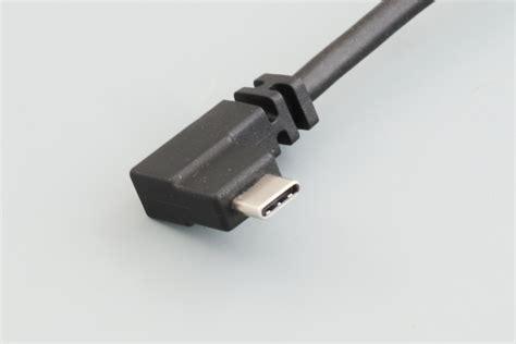 SupplyNet J1 J2 To USB C Right Angle Data Charging EUD Cable 30