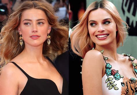 Best Face Amber Heard Vs Margot Robbie Rcelebbattles