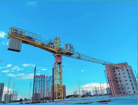 Gruas para construção civil Grubras