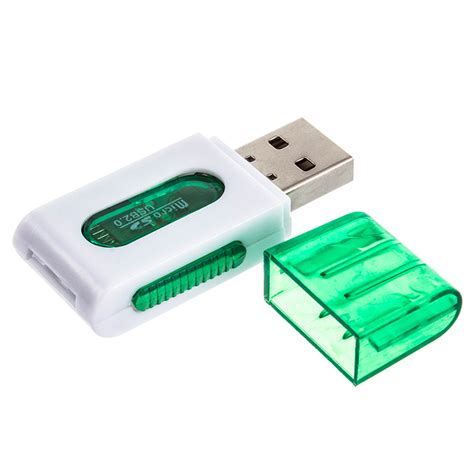 Картридер microSD, WALKER, CD-17, sd карта памяти, адаптер для ...