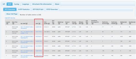 Voip Analyzer RTP Overview
