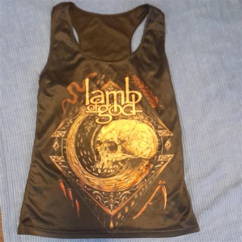 Lamb of God tank top Dry fit and breathable, fits... - Depop