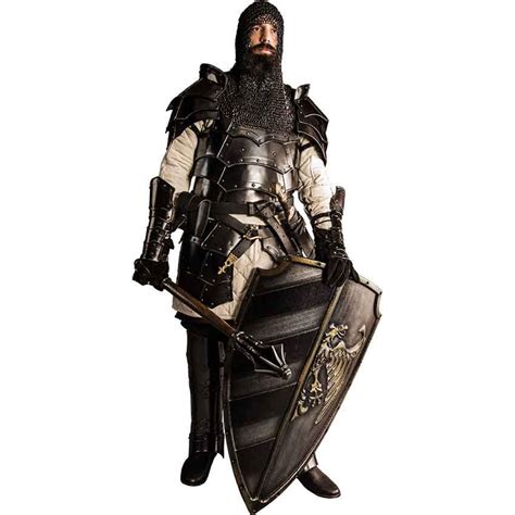 Blackened Vladimir Armour Outfit Medieval Collectibles Medieval