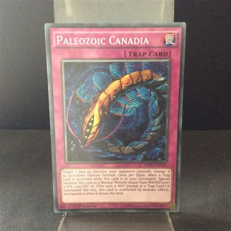 Paleozoic Canadia Mp17 En124 1st Edition English Excellent Tcgx
