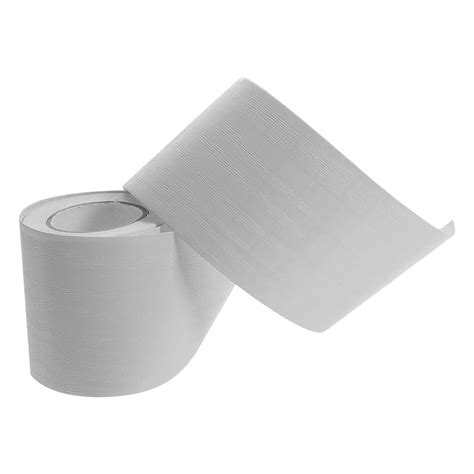 White Peel And Stick Baseboard Skirting Self Adhesive Decorate