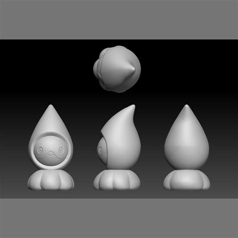 🐉 Pokemon Castform・ Stl File For ・cults