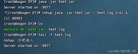 Linux操作系统下java程序的启动、停止、重启及运行状态的shell脚本编写 Csdn博客