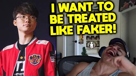 Tyler1 On Faker S Special Treatment YouTube