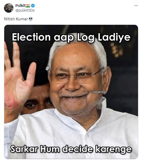 Nitish Kumar Memes Paltu Nitish Kumar Memes Flood Social Media