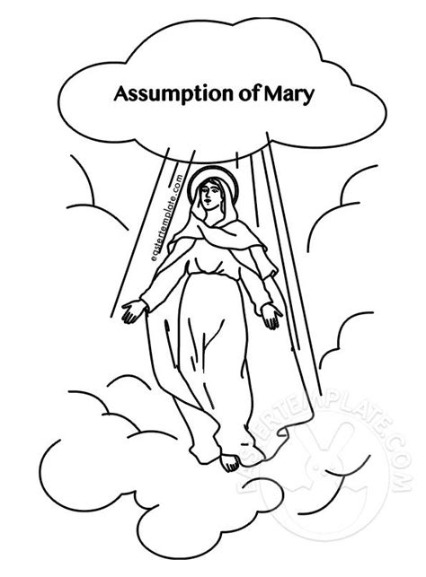 The Assumption Easter Template