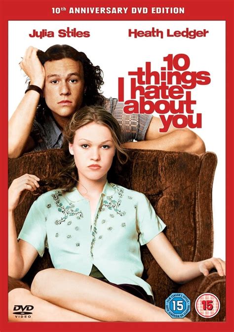 10 Things I Hate About You Dvd Free Shipping Over £20 Hmv Store