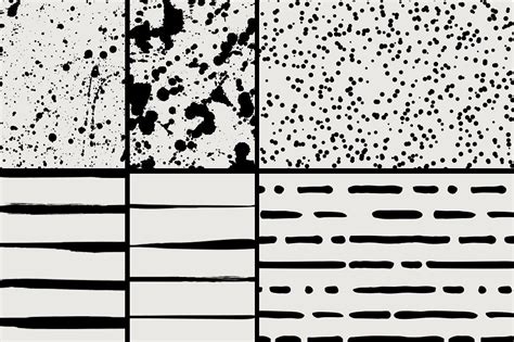 Ink Splash Seamless Patterns By Pulpixeldesign