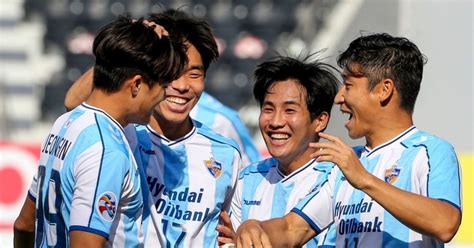 울산 상하이에 4 1 완승acl 조별리그 5승 1무 피날레