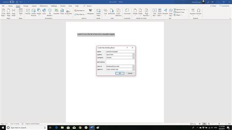 How To Use Autotext In Microsoft Word