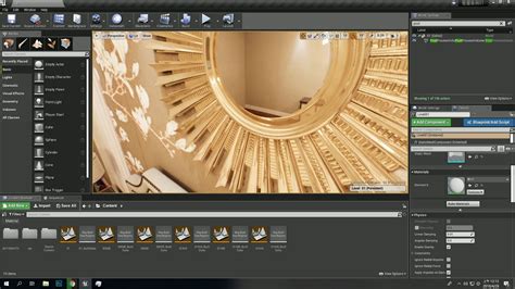 Ue4 Realtime Raytracing Interior Testing Youtube