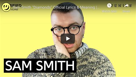 Sam Smith Diamonds” Official Lyrics And Meaning Verified Direct