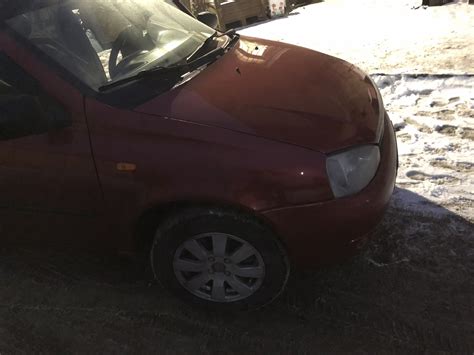 Пластиковые крылья на калину + покраска капота — Lada Калина универсал ...