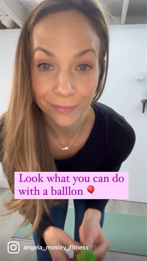 Diastasis Recti Core Activation With A Balloon