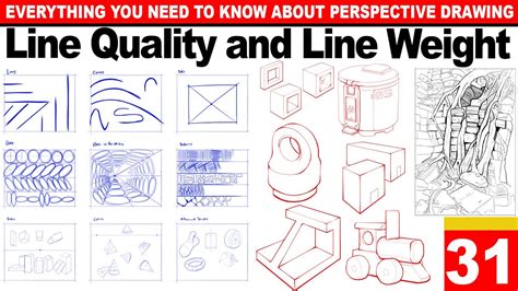 Lesson 31 An Introduction To Line Quality And Line Weight YouTube