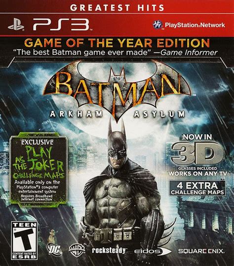 Batman Arkham Asylum GOTY (USA) ISO PS3 - RPGarchive