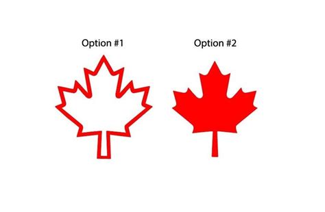 Maple Leaf Car Decal Canadian Stickers Canada Decal Maple Leaf Decal